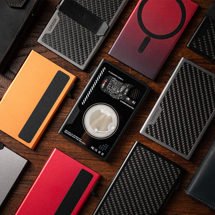 Lorzor Wallet-Men's Wallets Slim Trackable Minimalist Built For Life ...