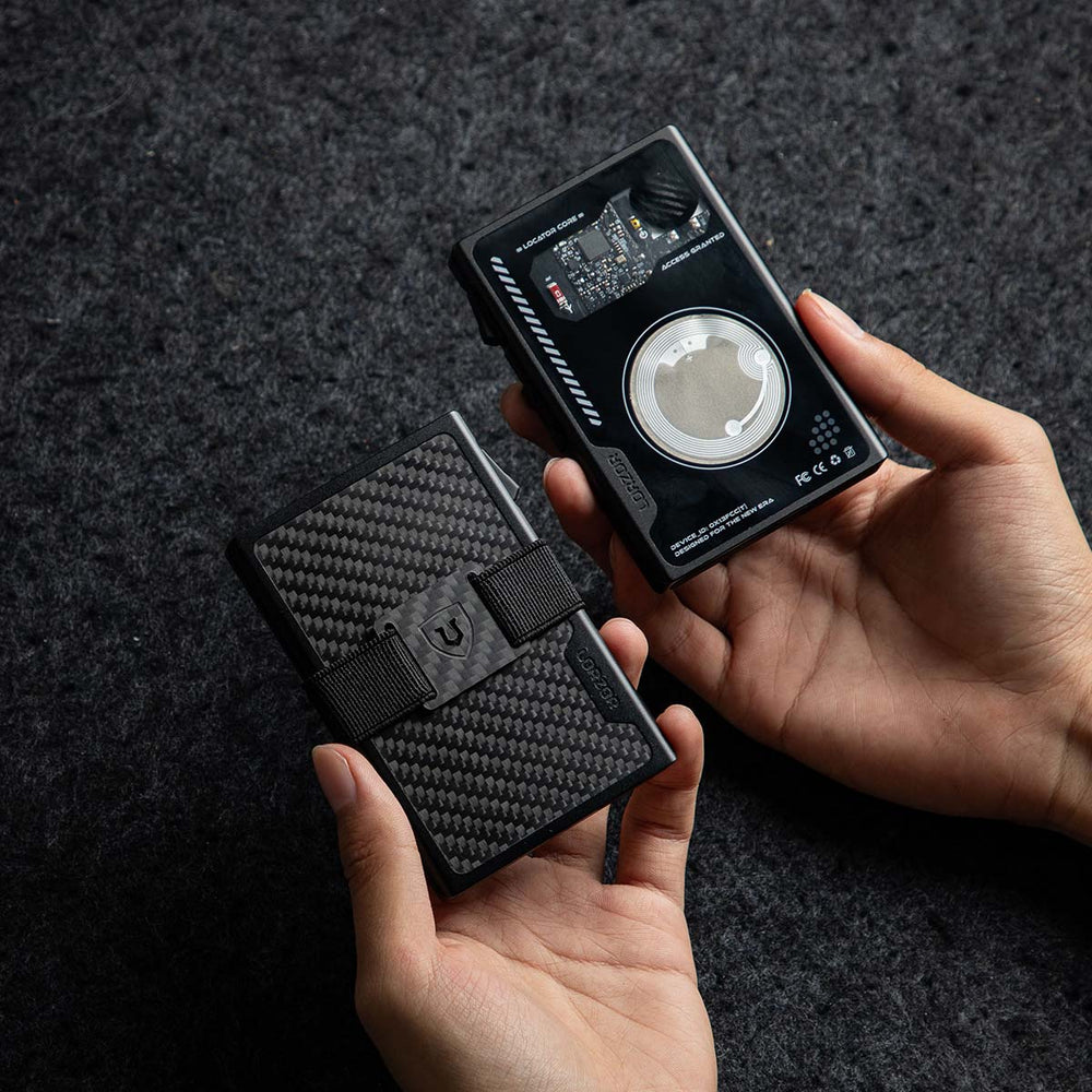 Lorzor Wallet-Men's Wallets Slim Trackable Minimalist Built For Life ...