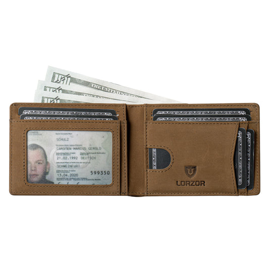 Lorzor Wallet-Slim Wallets Trackable Minimalist Built For Modern Life ...